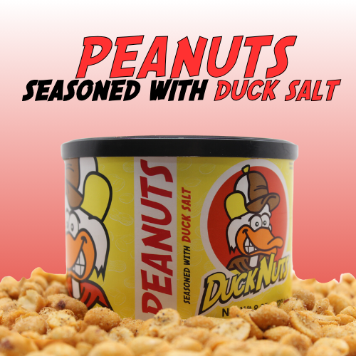 PEANUTS - 8.25oz can – Duck Nuts & Duck Salt